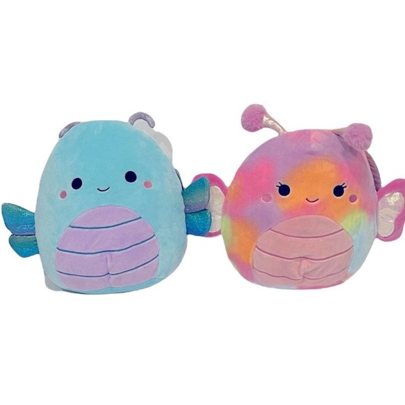 Squishmallows | Toys | Squishmallows Iris Tie Dye Heather Blue ...